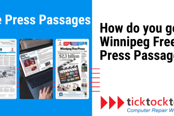 Top Rated Computer Repair Winnipeg - TickTockTech®