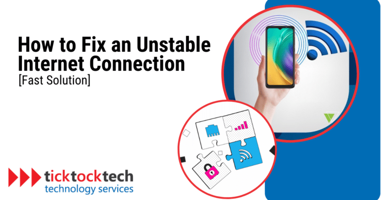 How to Fix an Unstable Internet Connection [Fast Solution] - Computer ...